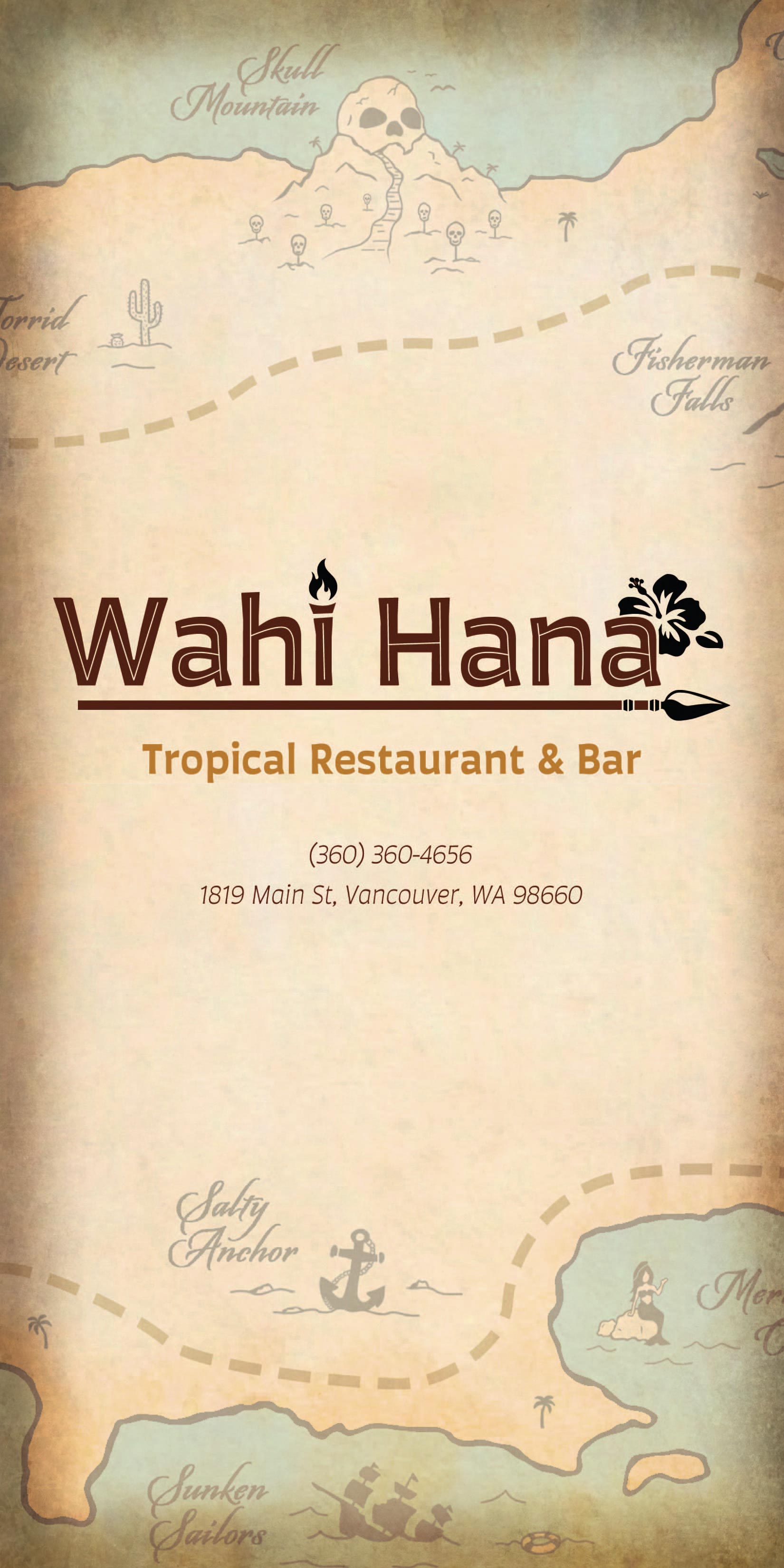 Menu – Wahi Hana